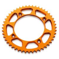 China OEM Custom 428 46T 49T Aluminum Rear Sprocket for KTM 85 SX 85 XC 105SX 105XC Durable for sale