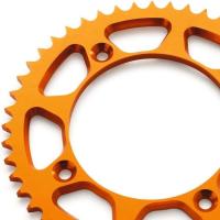 China OEM Custom 428 46T 49T Aluminum Rear Sprocket for KTM 85 SX 85 XC 105SX 105XC Durable for sale