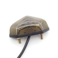 China Modified 12V Brake LED Electric Motorcycle Tail Light 90g/pcs and Integrated LED for sale
