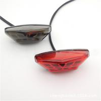 China Modified 12V Brake LED Electric Motorcycle Tail Light 90g/pcs and Integrated LED for sale