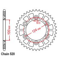China Fit for Ducati 600 695 696 750 900 Monster Custom CNC Aluminum 520 36-48T Rear Sprocket for sale
