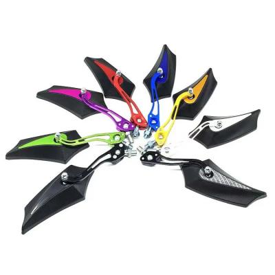 China Replace/Repair Black Aluminum Motorcycle Rear View Mirror with Modified Design for sale