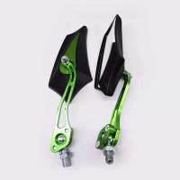 China Replace/Repair Black Aluminum Motorcycle Rear View Mirror with Modified Design for sale