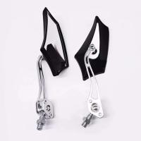 China Replace/Repair Black Aluminum Motorcycle Rear View Mirror with Modified Design for sale