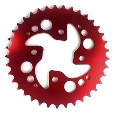 China 520 Chain Model Custom CNC Aluminum 37T Rear Sprocket for AKT TTR 180 / P200 Customized for sale