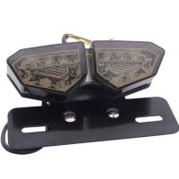 China 12-14V Multifunctional Motorcycle Tail Light with Turn Signals and Brake Function for sale