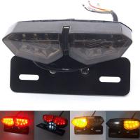 China 12-14V Multifunctional Motorcycle Tail Light with Turn Signals and Brake Function for sale
