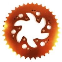China Custom CNC Aluminum 520 38T Motorcycle Rear Sprocket for AKT TTX 180 OEM Service for sale