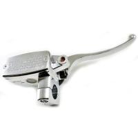 China Custom Universal 25mm Handlebar Motorcycle Brake and Clutch Master Cylinder in Chrome for sale