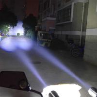 China Customized 10W Motorcycle LED Spot Light Fog Lights for DC12-60V Voltage Modification for sale