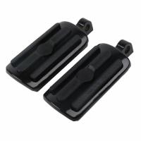 China Custom Black Foot Pegs Motorcycle Footpeg Footrest for Harley Davidson and Long-Lasting for sale