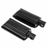 China Custom Black Foot Pegs Motorcycle Footpeg Footrest for Harley Davidson and Long-Lasting for sale