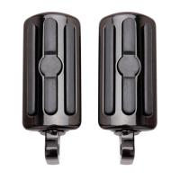 China Custom Black Foot Pegs Motorcycle Footpeg Footrest for Harley Davidson and Long-Lasting for sale
