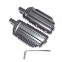 China Make Sample Black Adjustable Motorcycle Highway Footrest Foot Pegs for Harley Davidson for sale