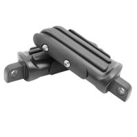 China Make Sample Black Adjustable Motorcycle Highway Footrest Foot Pegs for Harley Davidson for sale