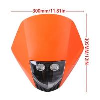 China ABS Plastic LED Headlights for KTM CRF XR WRF Motorcycles Customized Personalization for sale