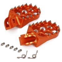 China Customized Design CNC Aluminum Alloy Footrest Foot Peg for KTM SX/EXC/XC/TC/TE 65-990 for sale