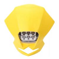 China Universal Fan-Shaped LED Lights for Motorcycle Headlight Customized Modification for sale