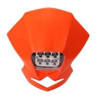 China Universal Fan-Shaped LED Lights for Motorcycle Headlight Customized Modification for sale