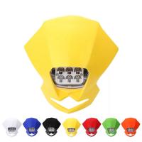 China Universal Fan-Shaped LED Lights for Motorcycle Headlight Customized Modification for sale
