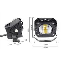 China 12-80V LED Spot Light for Motorcycle Fog Lights Project Custom Modification for sale