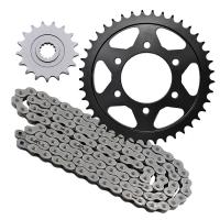China Custom 525 15T 42T Motorcycle Sprocket Chain Ideal for Kawasaki Z1000 Repair/Replacement for sale