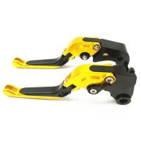 China Custom Logo Design CNC Aluminum Alloy ZX10R Brake and Clutch Lever for Kawasaki ZX10R for sale