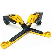 China Custom Logo Design CNC Aluminum Alloy ZX10R Brake and Clutch Lever for Kawasaki ZX10R for sale