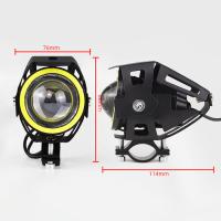 China Customized Aluminum Alloy LED Fog Lights for Motorcycles Customized Project Spotlight for sale