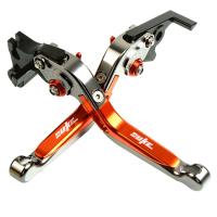 China Orange CNC Brake Levers and Clutch Perfect for KTM Duke 125 200 390 Replacement/Repair for sale