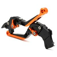 China Orange CNC Brake Levers and Clutch Perfect for KTM Duke 125 200 390 Replacement/Repair for sale