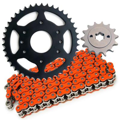 China Replace/Repair Purpose Motorcycle Chain Sprocket Set 520 Model for KTM 200 Duke for sale