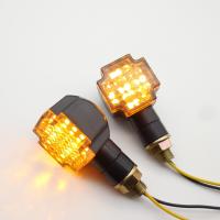 China Motorcycle LED Turn Signal Lights Made of ABS PC for Repairing and Replacing in B2B Marke for sale