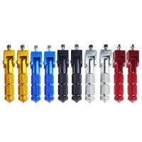China Red Aluminum Alloy Motorcycle Foot Pegs with Folding and Customized CNC Modification for sale
