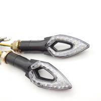 China ABS PC Material 12V Universal LED Turn Signal Light for Motorcycle for sale