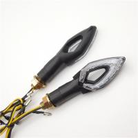 China ABS PC Material 12V Universal LED Turn Signal Light for Motorcycle for sale