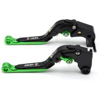 China Customized Logo Modified CNC Aluminum Alloy Brake Clutch Lever for Kawasaki Z900 Z650 for sale