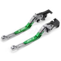 China Customized Logo Modified CNC Aluminum Alloy Brake Clutch Lever for Kawasaki Z900 Z650 for sale