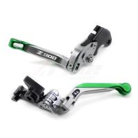 China Customized Logo Modified CNC Aluminum Alloy Brake Clutch Lever for Kawasaki Z900 Z650 for sale