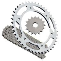 China Transform Your Hyosung GT650R GT650 GT650S with 15T 44T Motorcycle Chain and Sprockets for sale