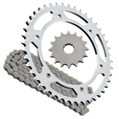 China Transform Your Hyosung GT650R GT650 GT650S with 15T 44T Motorcycle Chain and Sprockets for sale