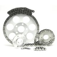 China Tension strength 38kN Motorcycle Chain and Sprocket Kits for Harley Davidson XLH1200 Sportster for sale