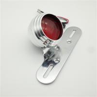 China Durable Material LED Tail Light for Universal Round Aftermarket Custom Motorcycle for sale