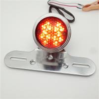 China Durable Material LED Tail Light for Universal Round Aftermarket Custom Motorcycle for sale