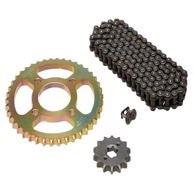 China Custom Aftermarket Motorcycle Parts 428-120L Chain Sprocket for Bajaj Discover 135 for sale