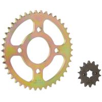 China Custom Aftermarket Motorcycle Parts 428-120L Chain Sprocket for Bajaj Discover 135 for sale