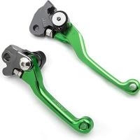 China Kawasaki KX 125 Dirt Bike Parts Titanium Brake Clutch Levers for Repair/Replacement for sale