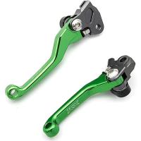 China Kawasaki KX 125 Dirt Bike Parts Titanium Brake Clutch Levers for Repair/Replacement for sale