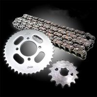China Make Sample 428 Motorcycle Chain with Sprocket Kit 42/15T Custom Teeth Motorcycle Sprocket for sale