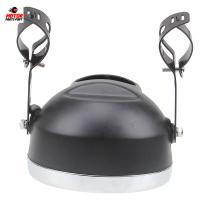 China Black Bracket Round LED Motorcycle Head Lamp for Harley Cafe Racer SEO Friendly for sale